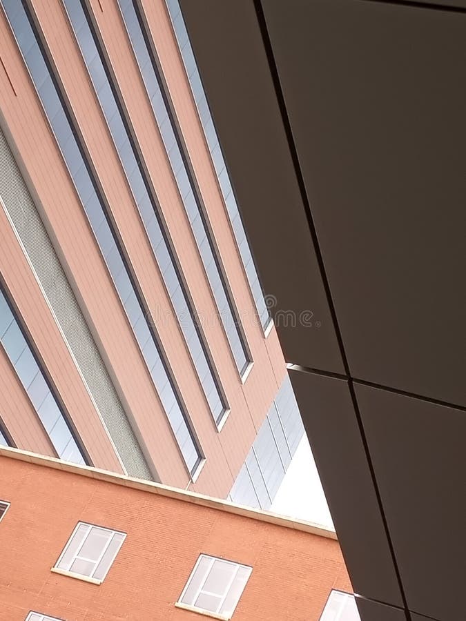 Building Looking Up Windows Stock Image - Image of windows, lighting ...