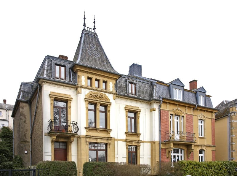 Building in Luxembourg City. Luxembourg Stock Photo - Image of building ...