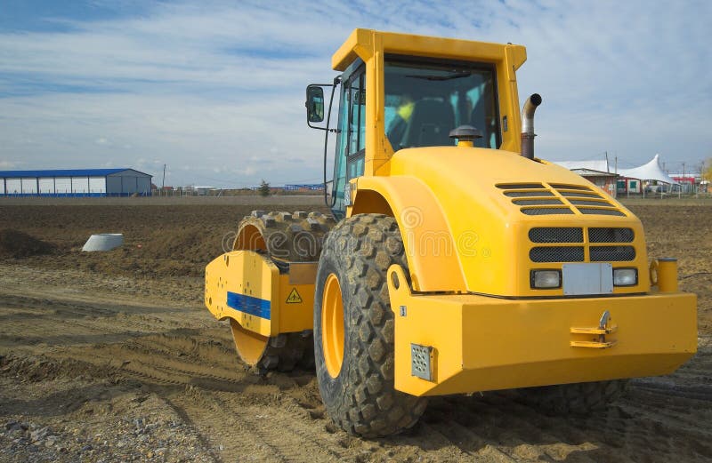 Building machines stock photo. Image of construction, machine - 9512242