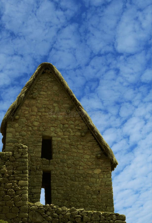 Building in the Machu-Picchu Stock Photo - Image of incan, country: 1627386
