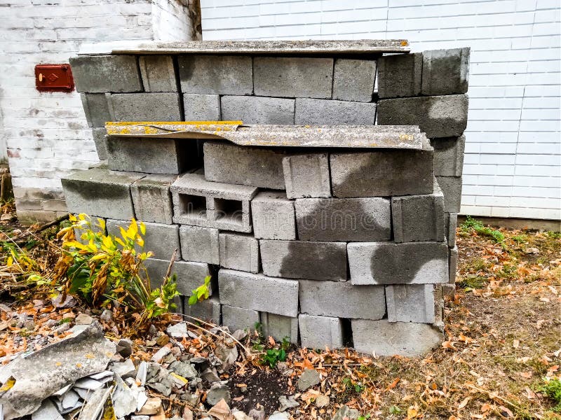Building Material Cinder Block Building Material Cinder Block Stock ...