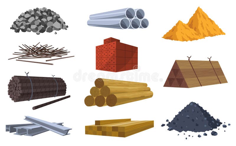 Stack Building Materials Stock Illustrations – 368 Stack Building ...