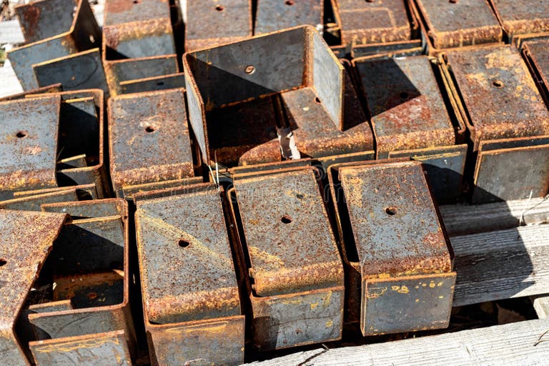 Building Materials at a Construction Site. Prepared Materials and ...