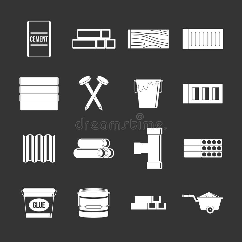 Set Building Materials Stock Illustrations – 4,306 Set Building ...