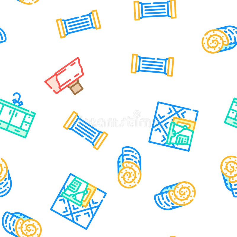 Building Materials and Supplies Icons Set Vector Stock Illustration ...