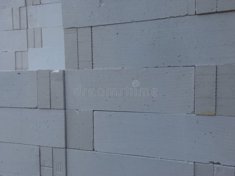 Building Materials for the Walls of the House Stock Image - Image of ...