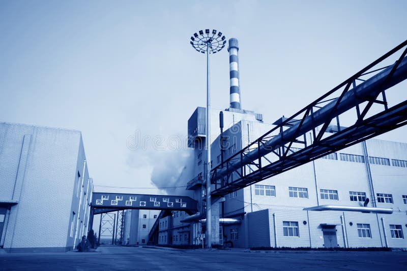 Building and Mechanical Equipment Stock Image - Image of manufacturing ...