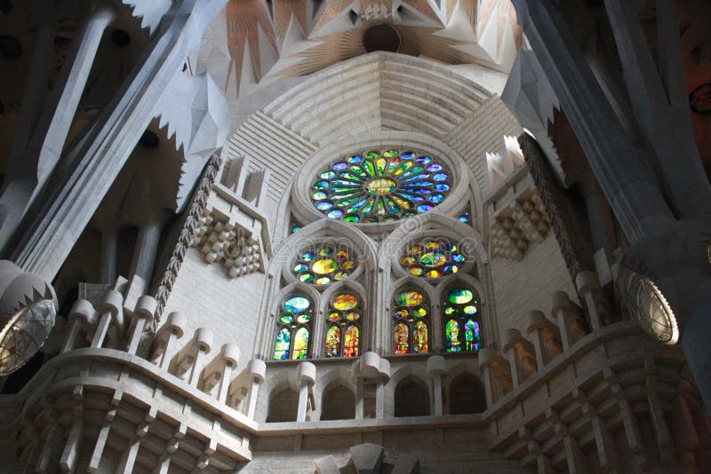 Building, Medieval Architecture, Window, Stained Glass Picture. Image ...