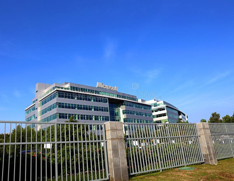 Building of Microsoft Office in Moscow Editorial Image - Image of ...