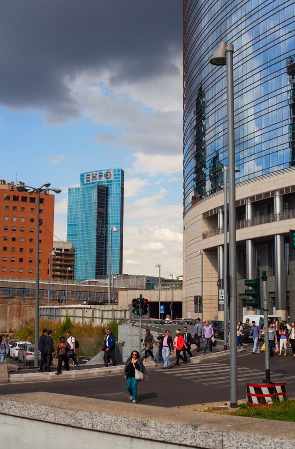 Building, Milan editorial photo. Image of glass, government - 44824101