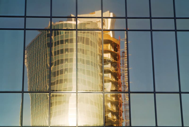 Building mirror stock photo. Image of housing, frame, city - 4722122