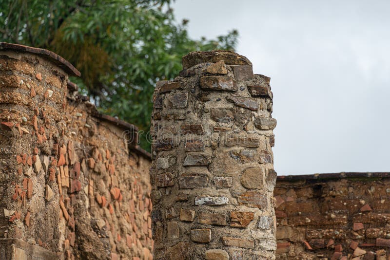 Building X at Monte Alban Archaeological Site, Oaxaca, Mexico Stock ...