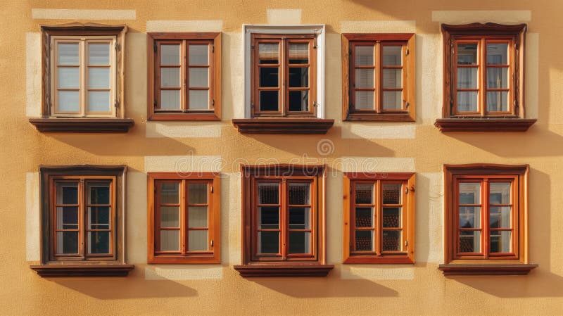 A Building with Multiple Windows, Suitable for Architectural Concepts ...