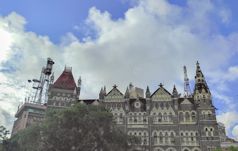 Oriental Building Bombay (mumbai) Stock Image - Image of city, tower ...