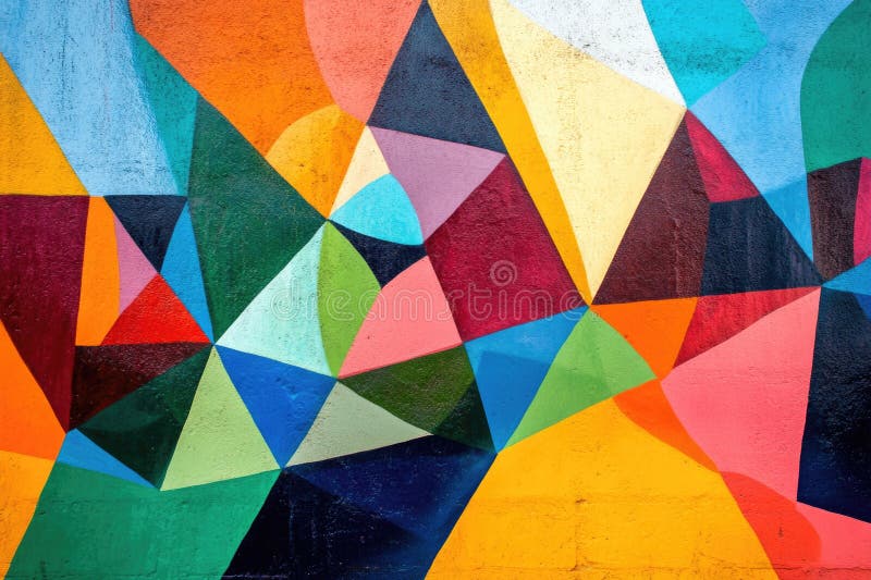 Building Mural stock image. Image of design, urban, exterior - 373289679