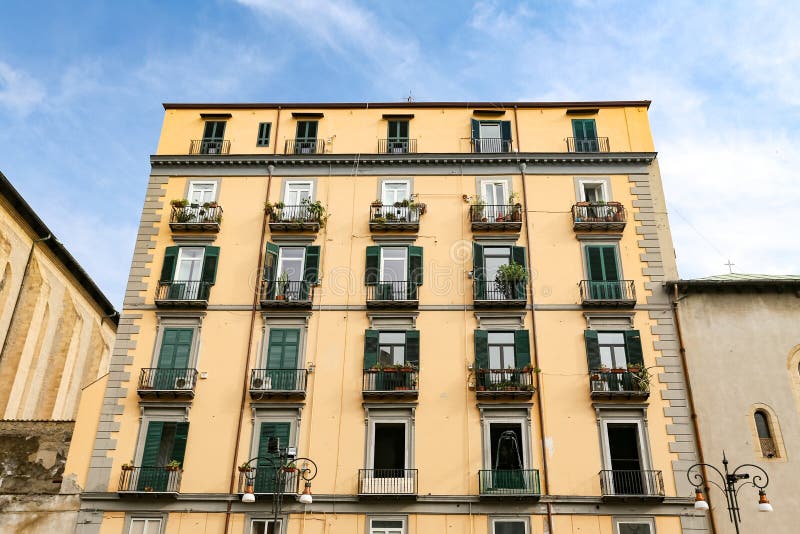 Naples Building stock photo. Image of town, landmark - 59598610
