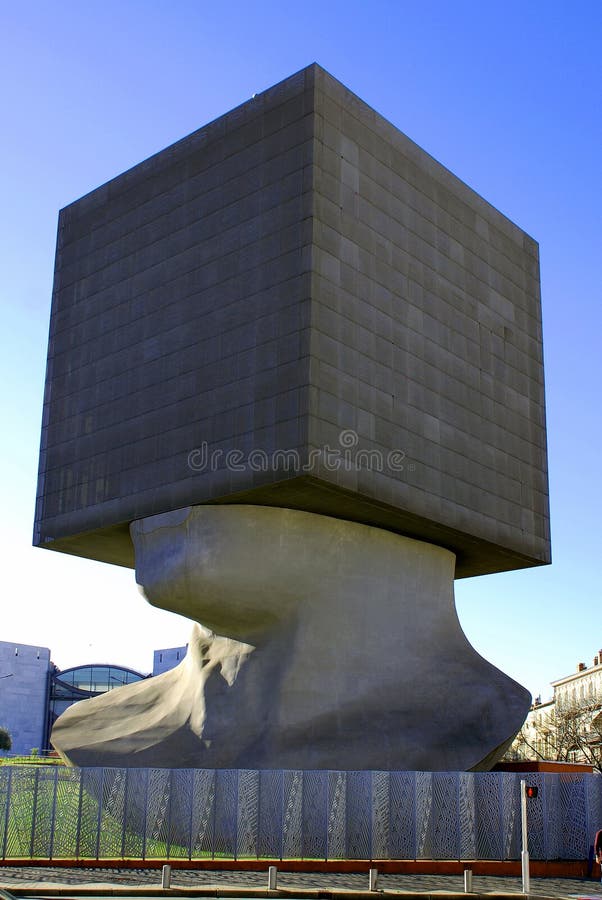 The Building of the National Library in France Nice Editorial ...