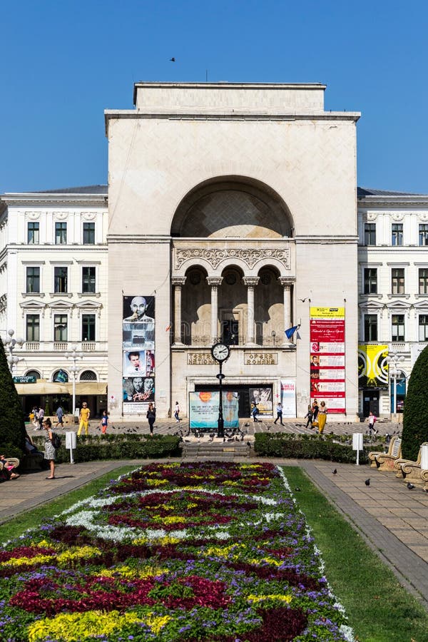 Romanian opera house stock image. Image of structure, dramatic - 2795637