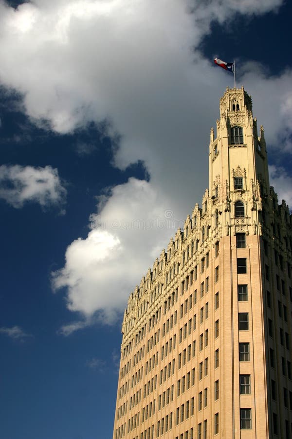 Building near the Alamo stock photo. Image of high, brick - 941068