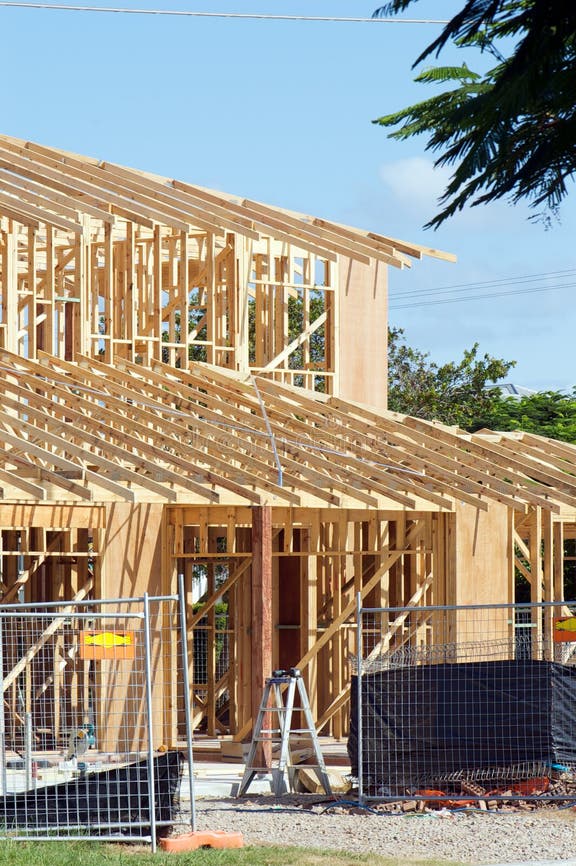 Building new house stock photo. Image of frame, structure - 21899260