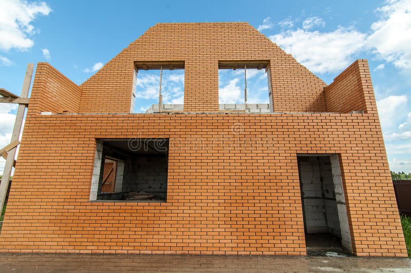 Building a new own home stock image. Image of loan, architecture - 64735711