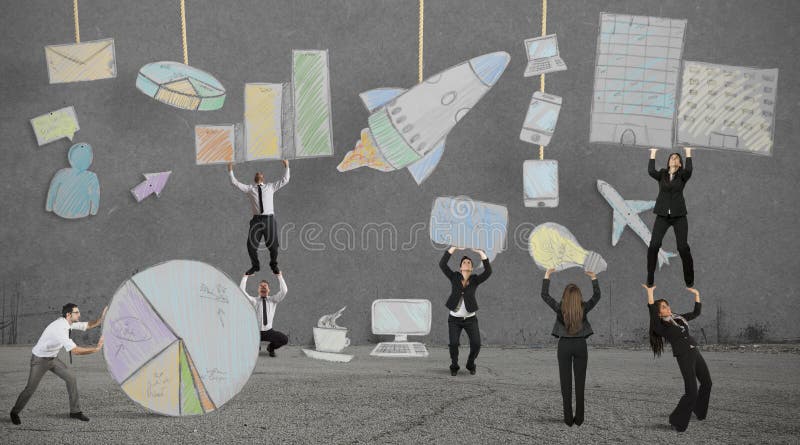 Building a new project stock photo. Image of invention - 42630786