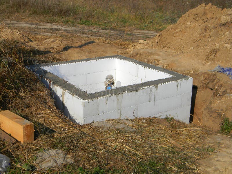 Building New Water Bore with Insulation. Installing Pumping Air from ...