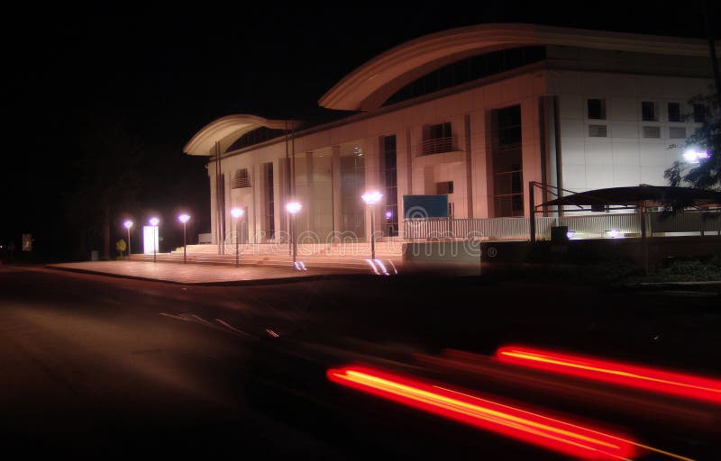 Building at Night stock photo. Image of night, outdoor - 747868