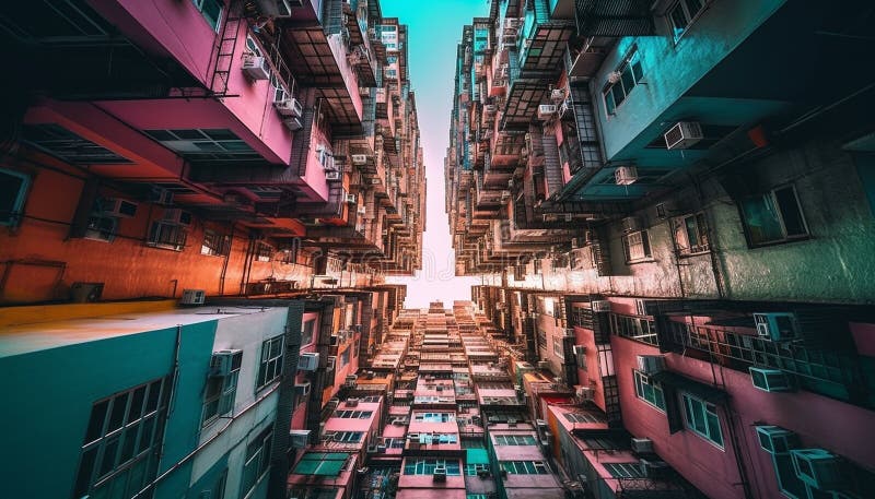 Building in the Night Building in the City Building at Night Stock ...