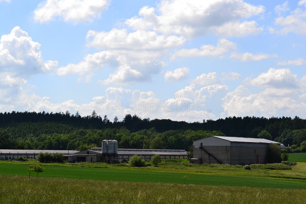 Building stock photo. Image of summer, hill, spring, build - 74381092