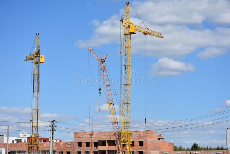 Building objects building, stock image. Image of clouds - 95533969