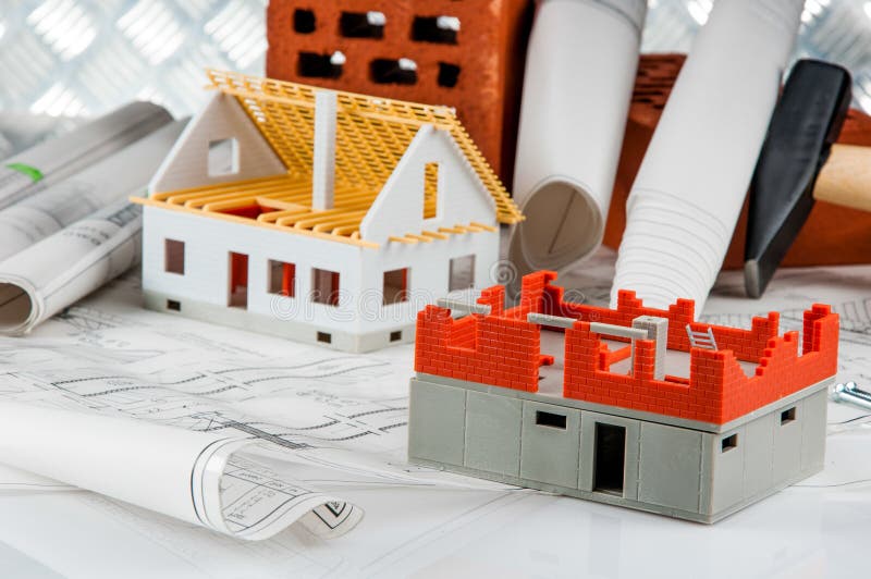 Building objects stock photo. Image of ready, frame, loan - 36039134
