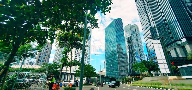 Building Office Road Sky Day Editorial Photography - Image of road ...