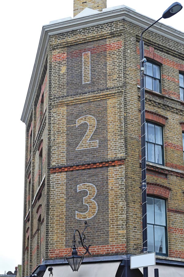 123 numbers Building stock image. Image of three, london - 129756741
