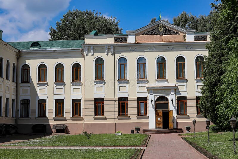 The Building of the Ostroh Academy, Founded in the 16th Century Stock ...