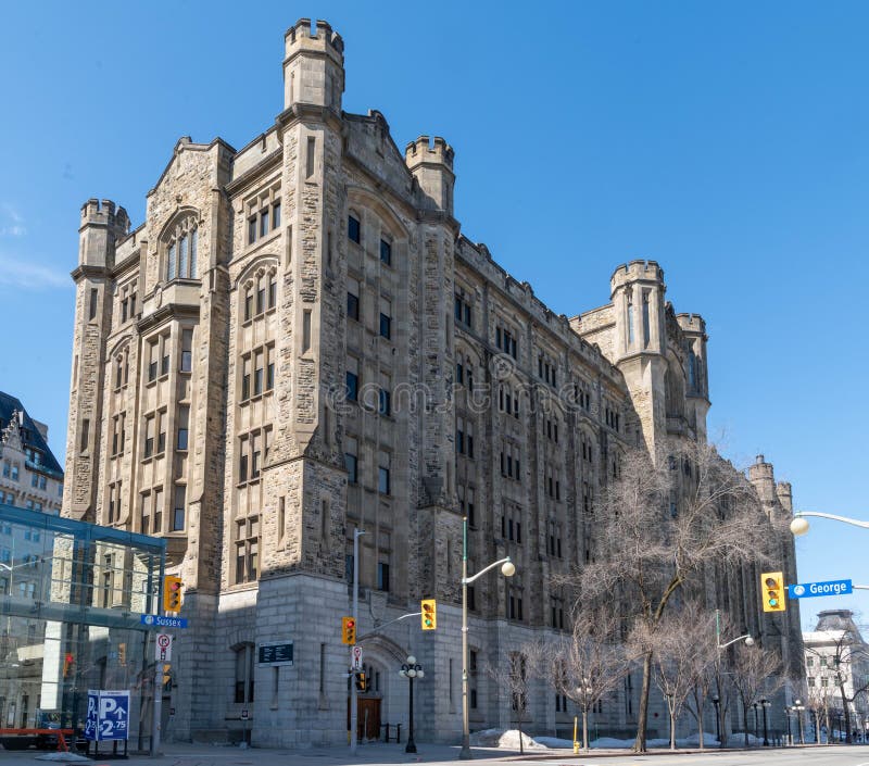 Building in Ottawa Ontario Canada in the Spring Stock Photo - Image of ...