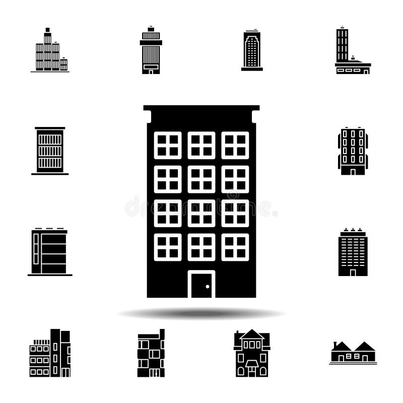 Building Outline Icon Simple Thin Line Outline Vector Element Of Building Icons Set For Ui And
