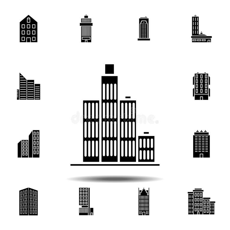 Building Outline Icon. Simple Thin Line, Outline Vector Element of Building Icons Set for UI and ...