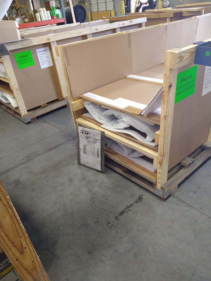 Building and Packing Crates Editorial Stock Photo - Image of packing ...