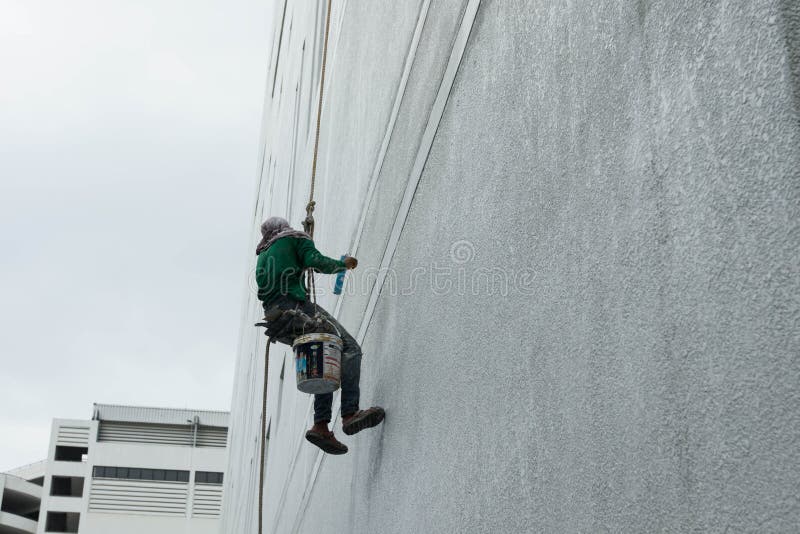 Building Painting stock image. Image of black, crane - 43751623