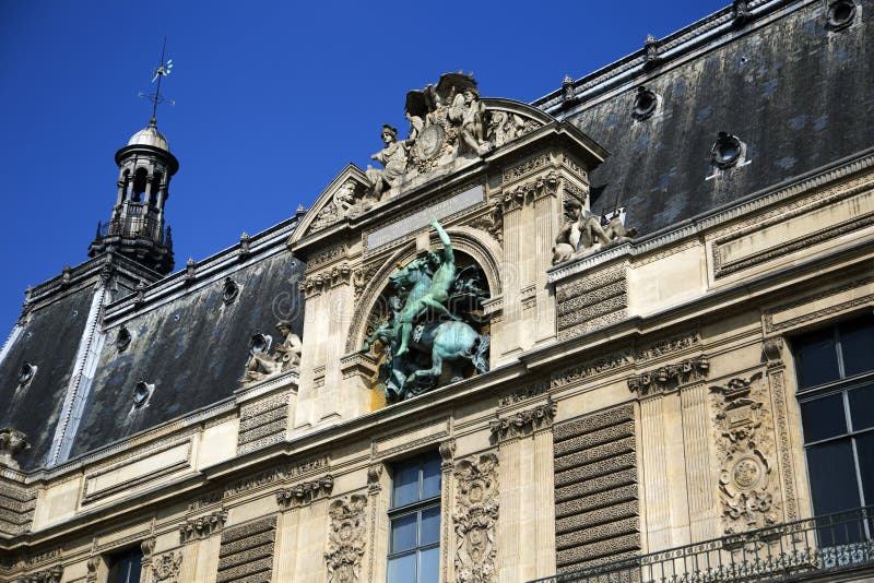 Building in Paris, France stock photo. Image of typical - 80852370