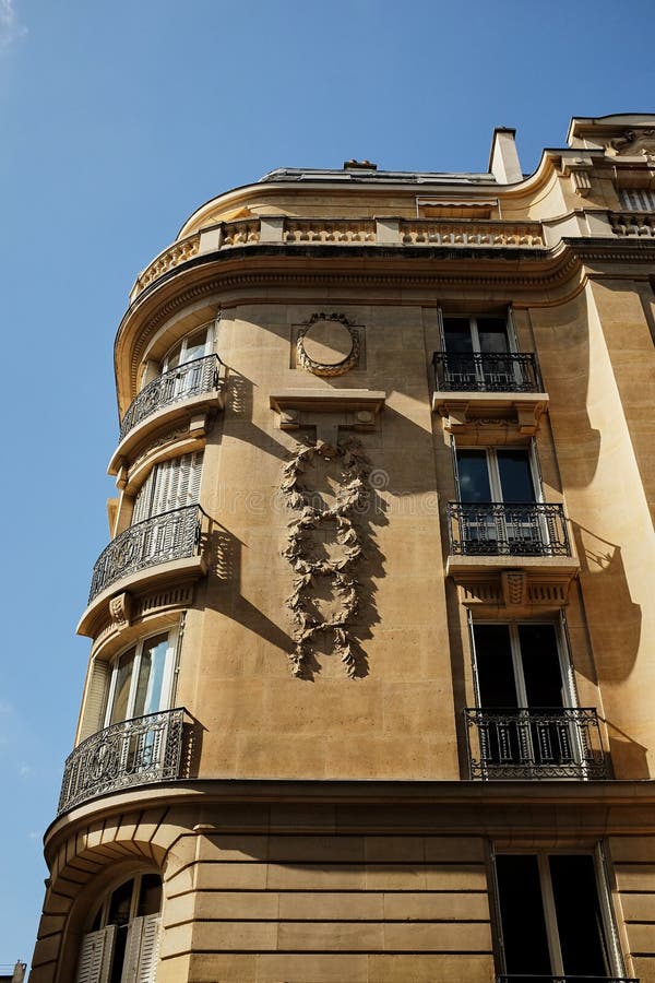 A Building in Paris, France Random Building on Street Stock Image ...