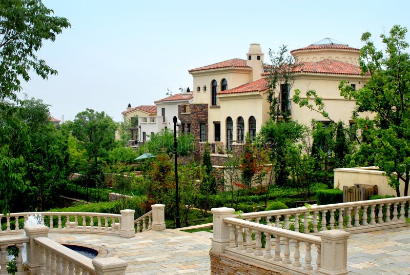 Building park scenery stock photo. Image of villa, type - 38943054