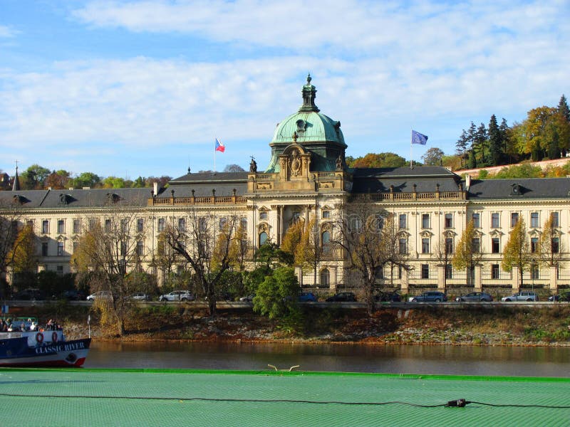 Parliament Building Of The Government In Prague. Stock Image - Image of ...