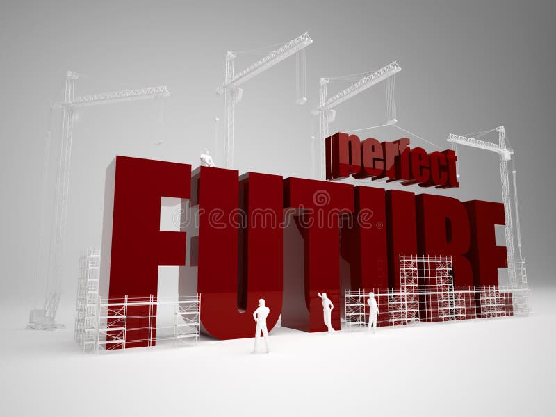 Building perfect future stock image. Image of glossy - 32806863