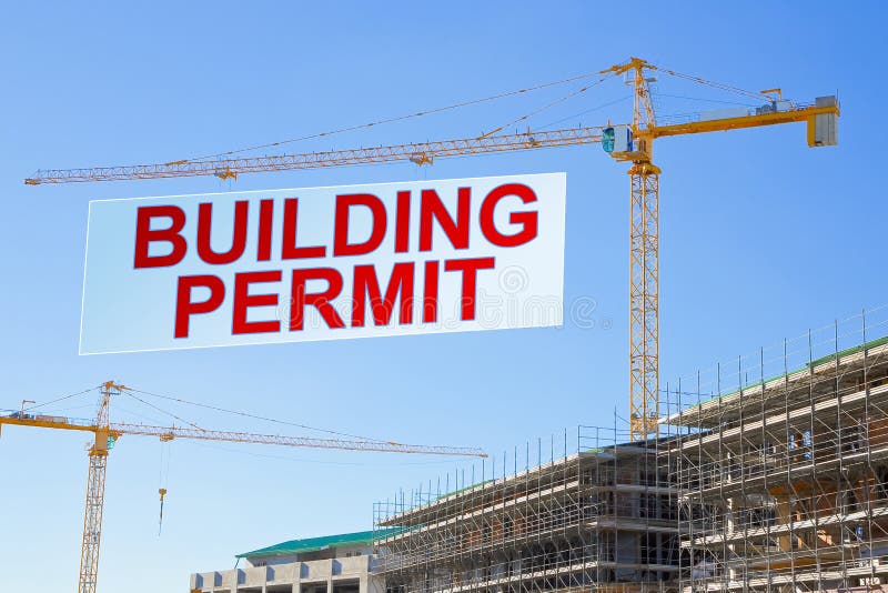 Building Permit Concept in Building Activity and Construction Industry ...