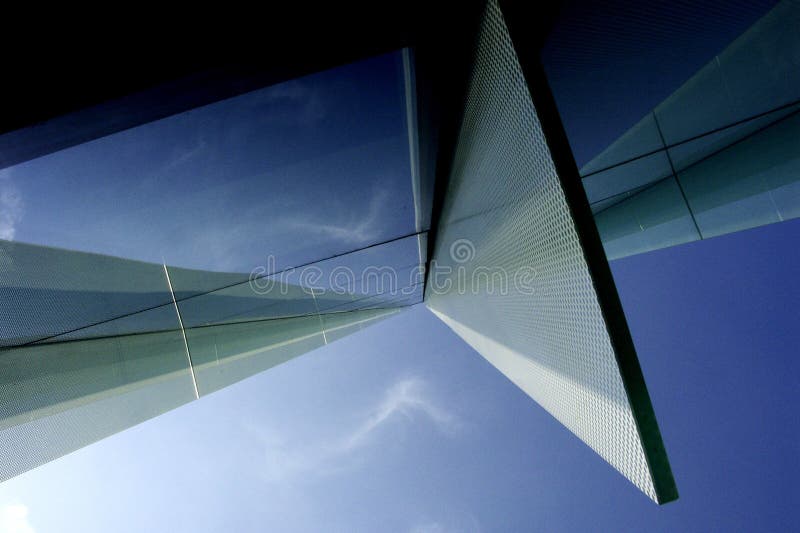 Building Perspective Geometry 1 Stock Photo - Image of futuristic ...