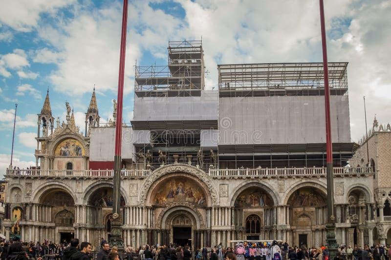 Building from Piazza San Marco, Venice, Italy Editorial Photography ...