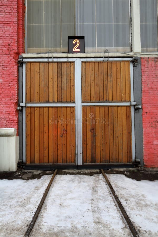 The Building of Pink Bricks Stock Photo - Image of structure ...