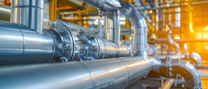 Building Piping Systems, an Array of Different Pipes and Piping Systems ...